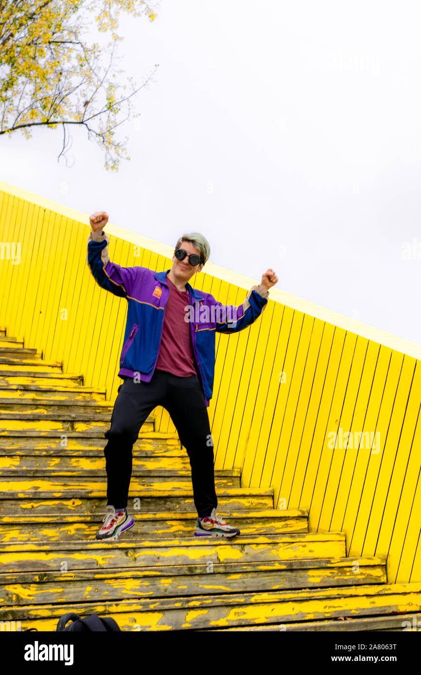 ROTTERDAM, NETHERLANDS, November 3 2019, The Belgian Influencer Jetter ...