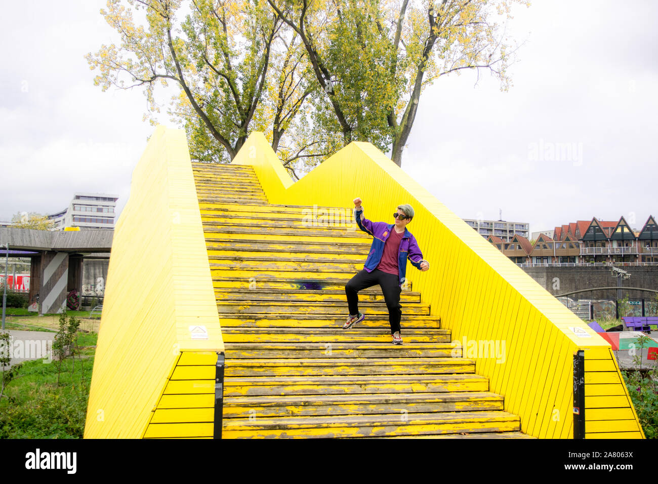 ROTTERDAM, NETHERLANDS, November 3 2019, The Belgian Influencer Jetter ...