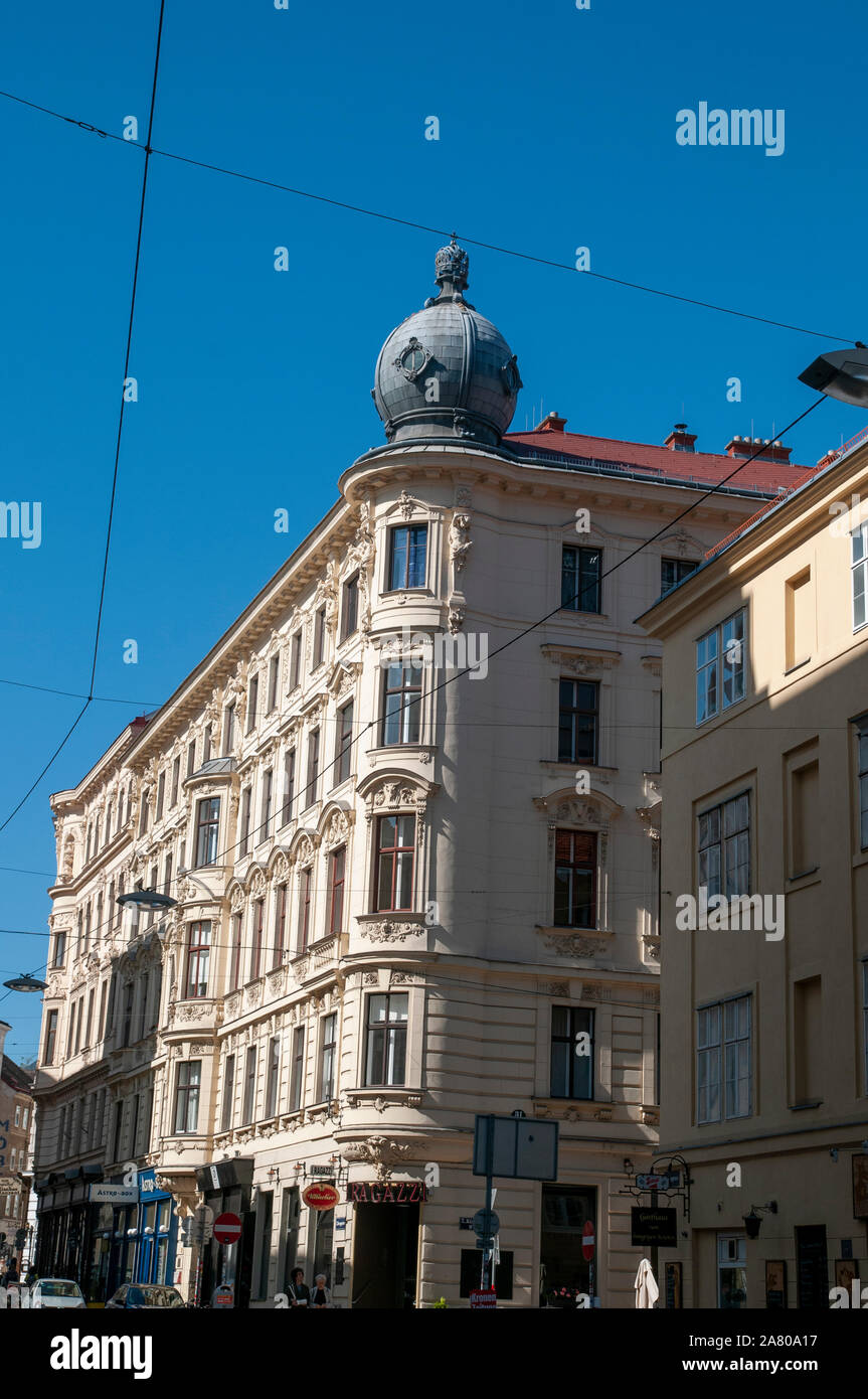 Neubaugasse street in district 7, Vienna, Austria Stock Photo - Alamy