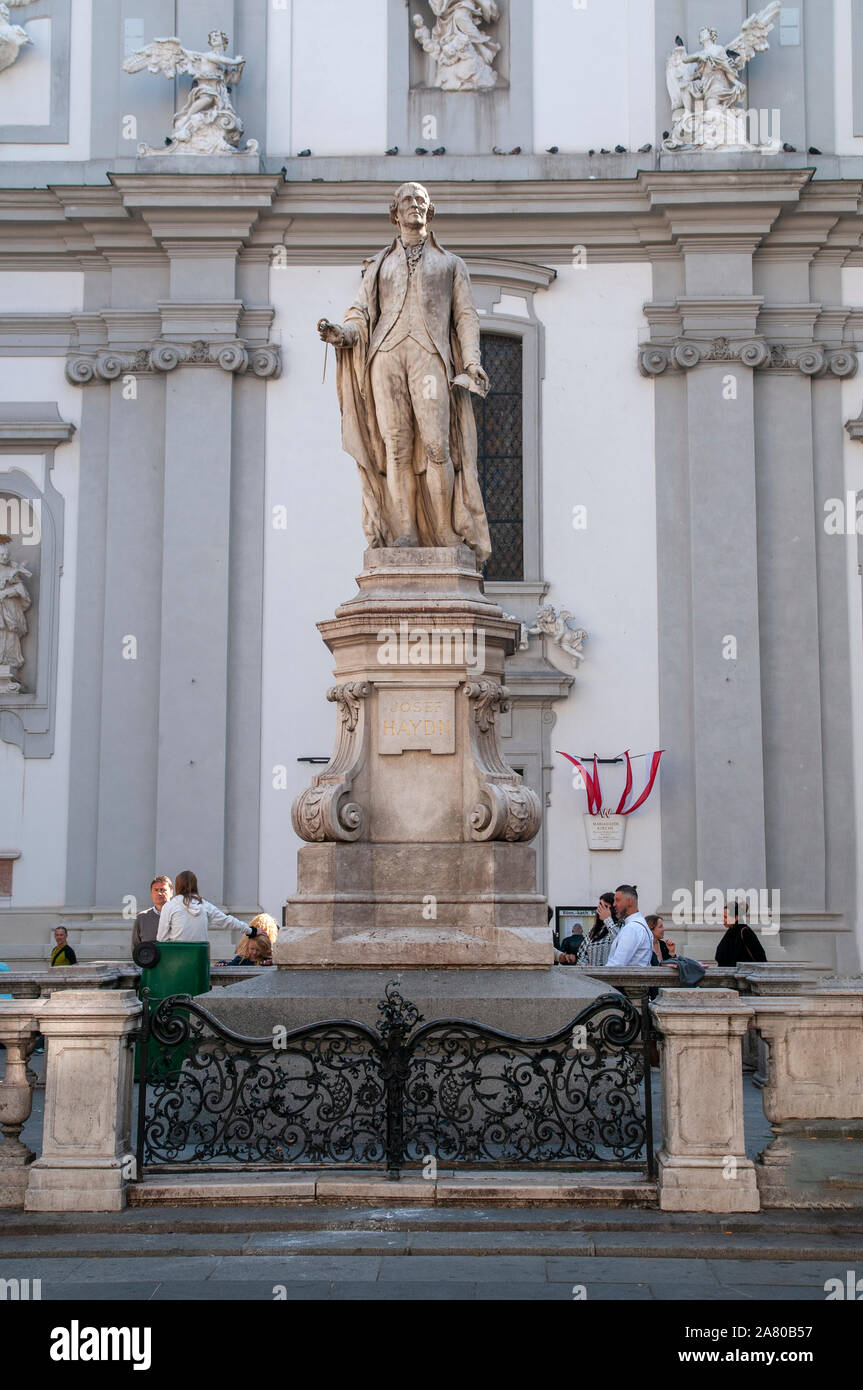 Josef Haydn memorial, Vienna, Austria Stock Photo - Alamy