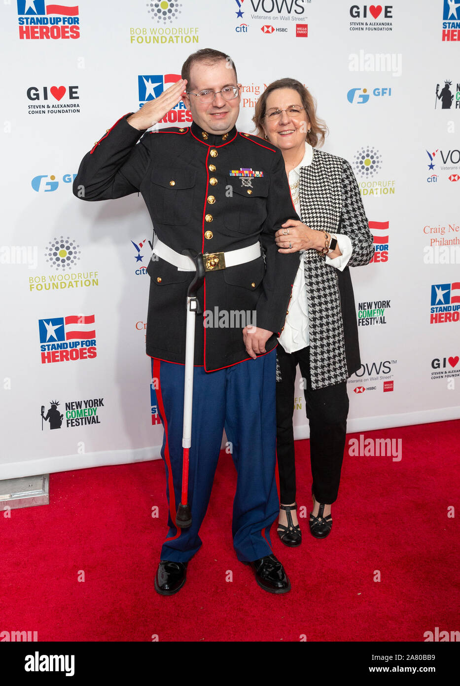 New York, United States. 04th Nov, 2019. Corporal Steven Schulz and ...
