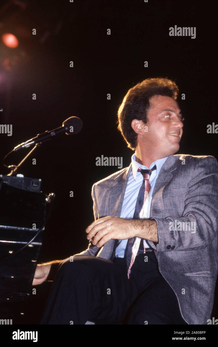 Billy Joel performing at Earl's Court,London 11th May 1994 Stock Photo ...