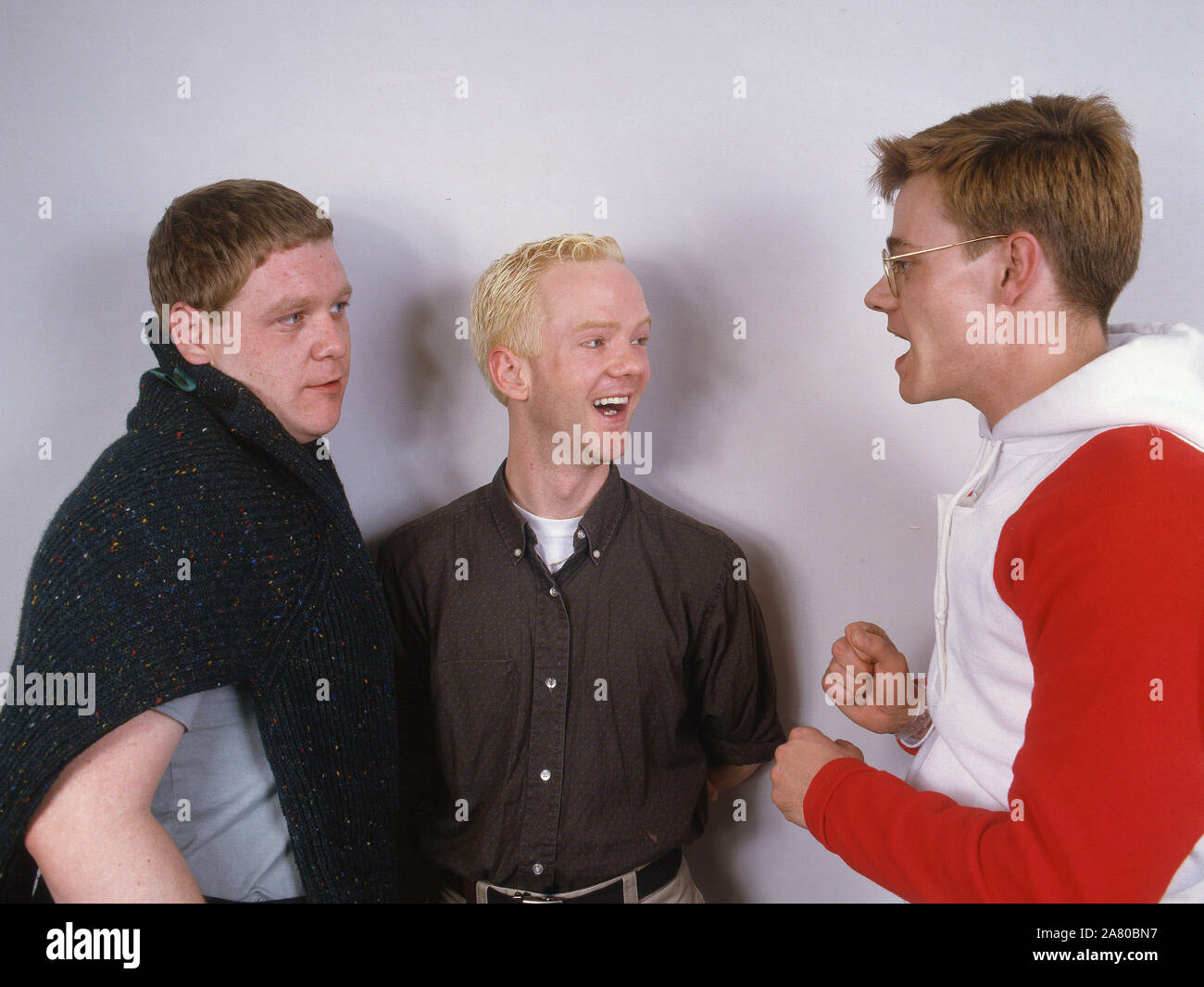 Bronski Beat,from left John Foster,Jimmy Somerville,Larry Steinbachek ...