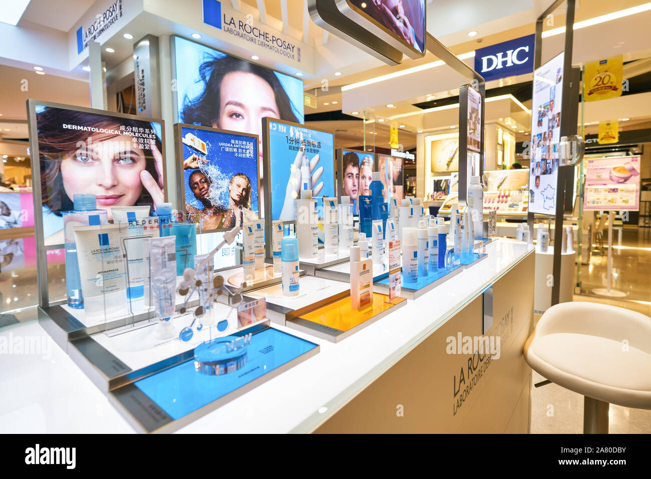 SHENZHEN, CHINA - CIRCA APRIL, 2019: La Roche-Posay Laboratoire ...