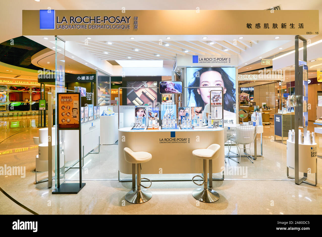 SHENZHEN, CHINA - CIRCA APRIL, 2019: La Roche-Posay Laboratoire ...
