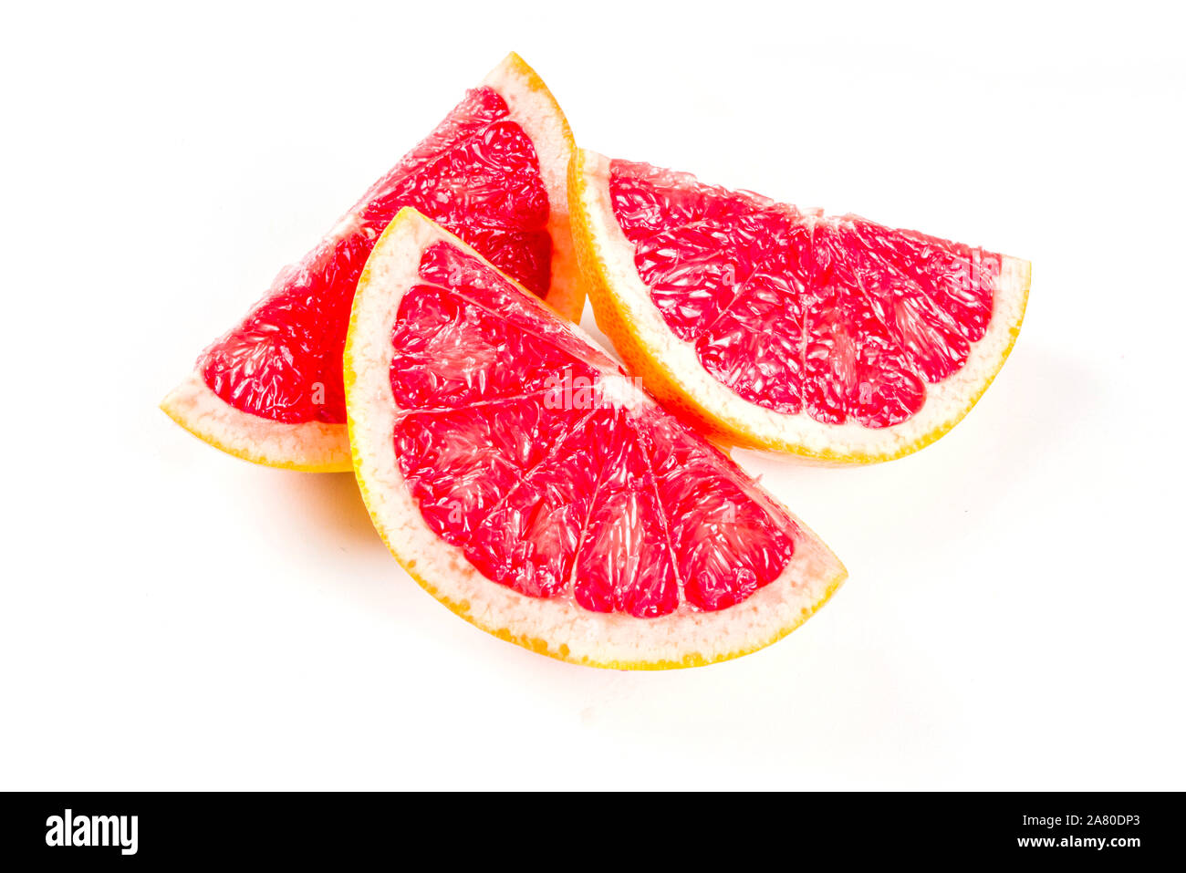 Whole and sliced grapefruit isolated on white background Stock Photo - Alamy