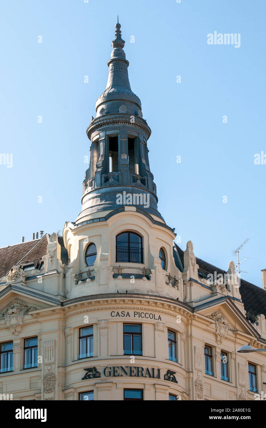 Generali Building at Platz der Menschenrechte, Vienna, Autria Stock ...