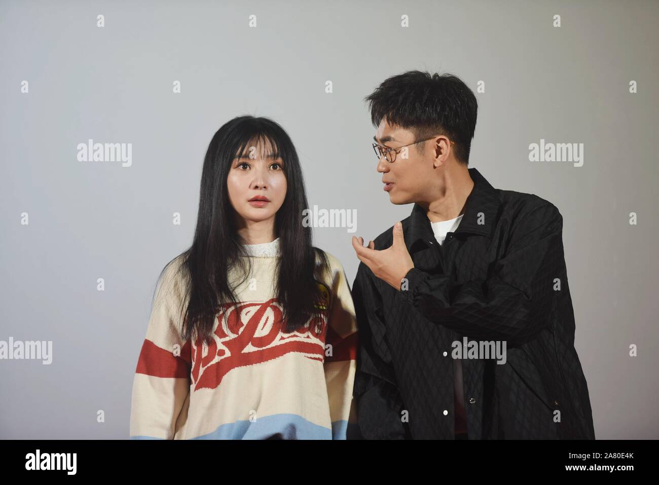 Chinese actress Ada Liu or Liu Yan and actor Dong Chengpeng, better ...