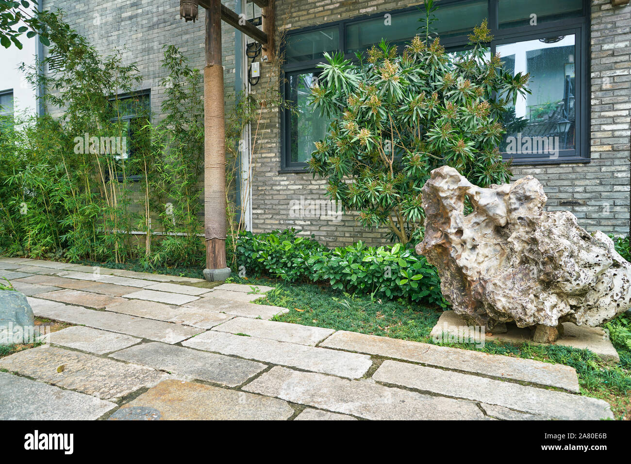 SHENZHEN, CHINA - CIRCA APRIL, 2019: a building located at Gankeng ...