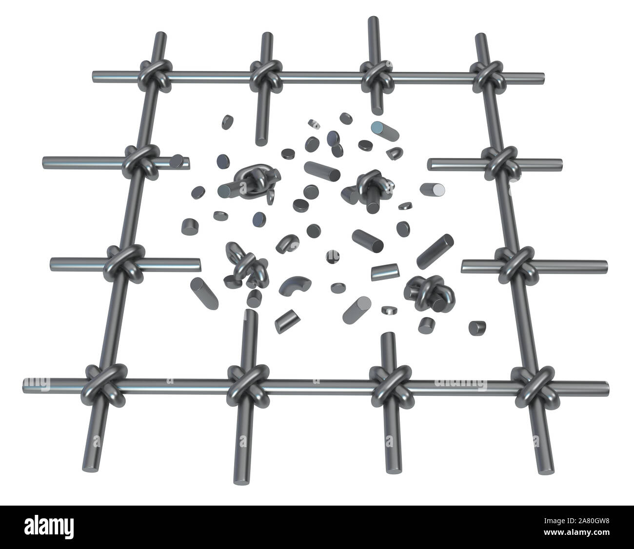 Prison Bars Cut Out Stock Images & Pictures - Alamy