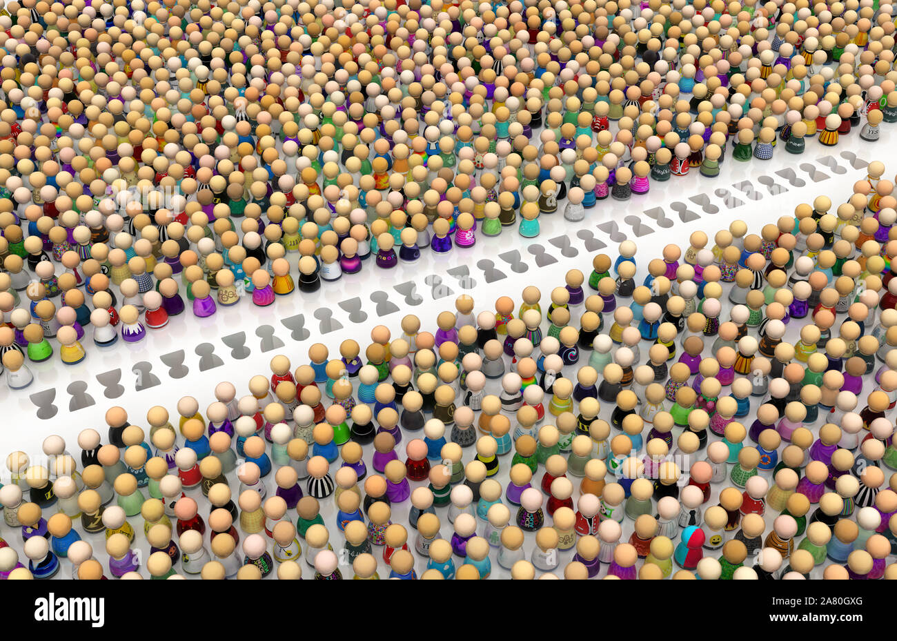 Small figures statistics hi-res stock photography and images - Alamy