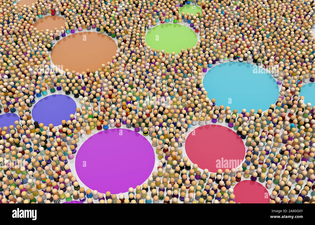 Community spaces cartoon hi-res stock photography and images - Alamy