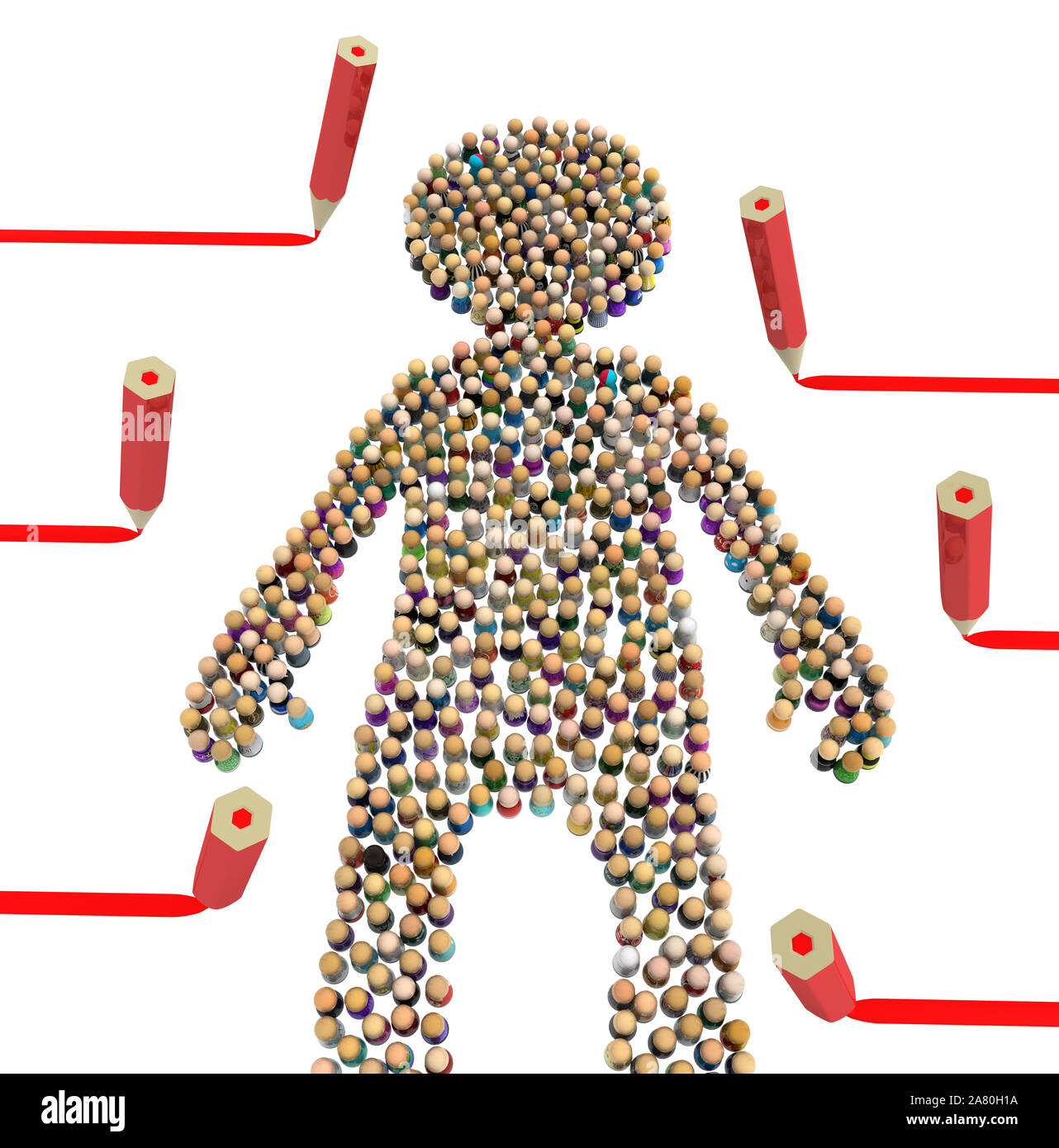Looming figures hi-res stock photography and images - Alamy