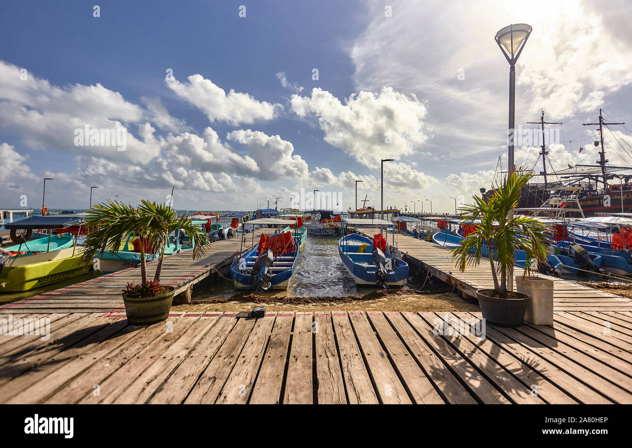 Puerto juarez cancun hi-res stock photography and images - Alamy