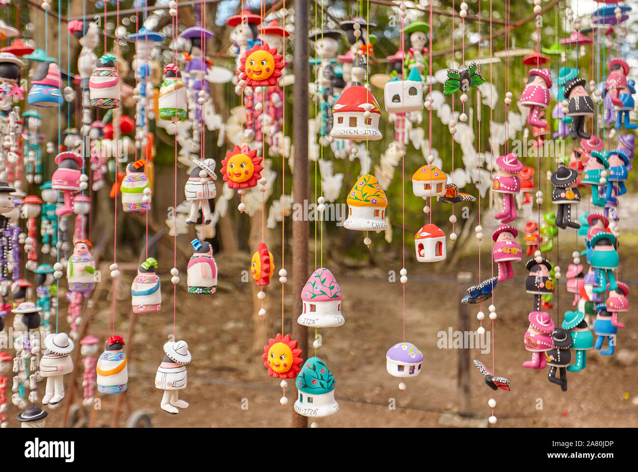 Small souvenirs handmade by indigenous people Stock Photo - Alamy