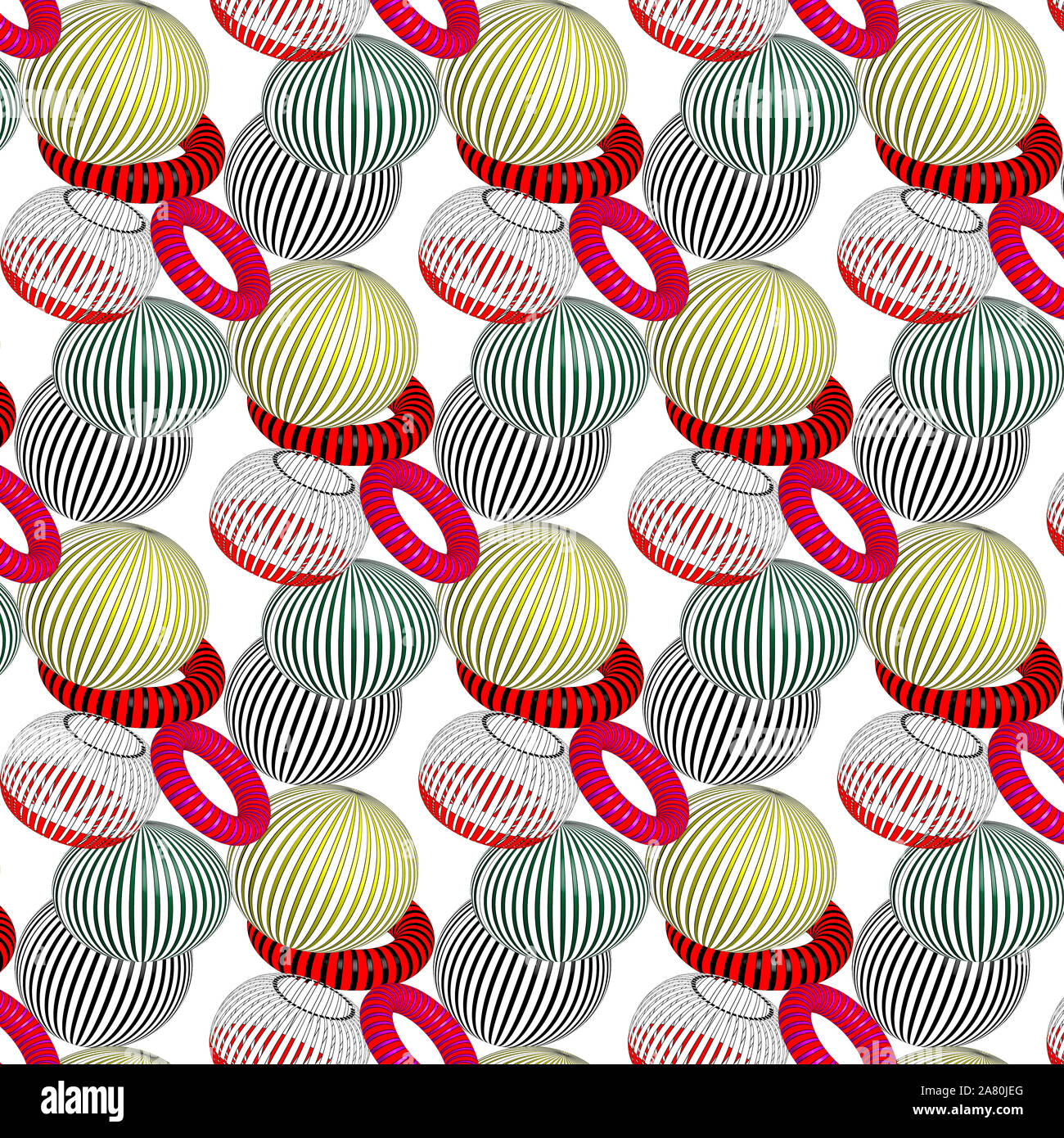 3d ball illustrator pattern background design Stock Photo - Alamy