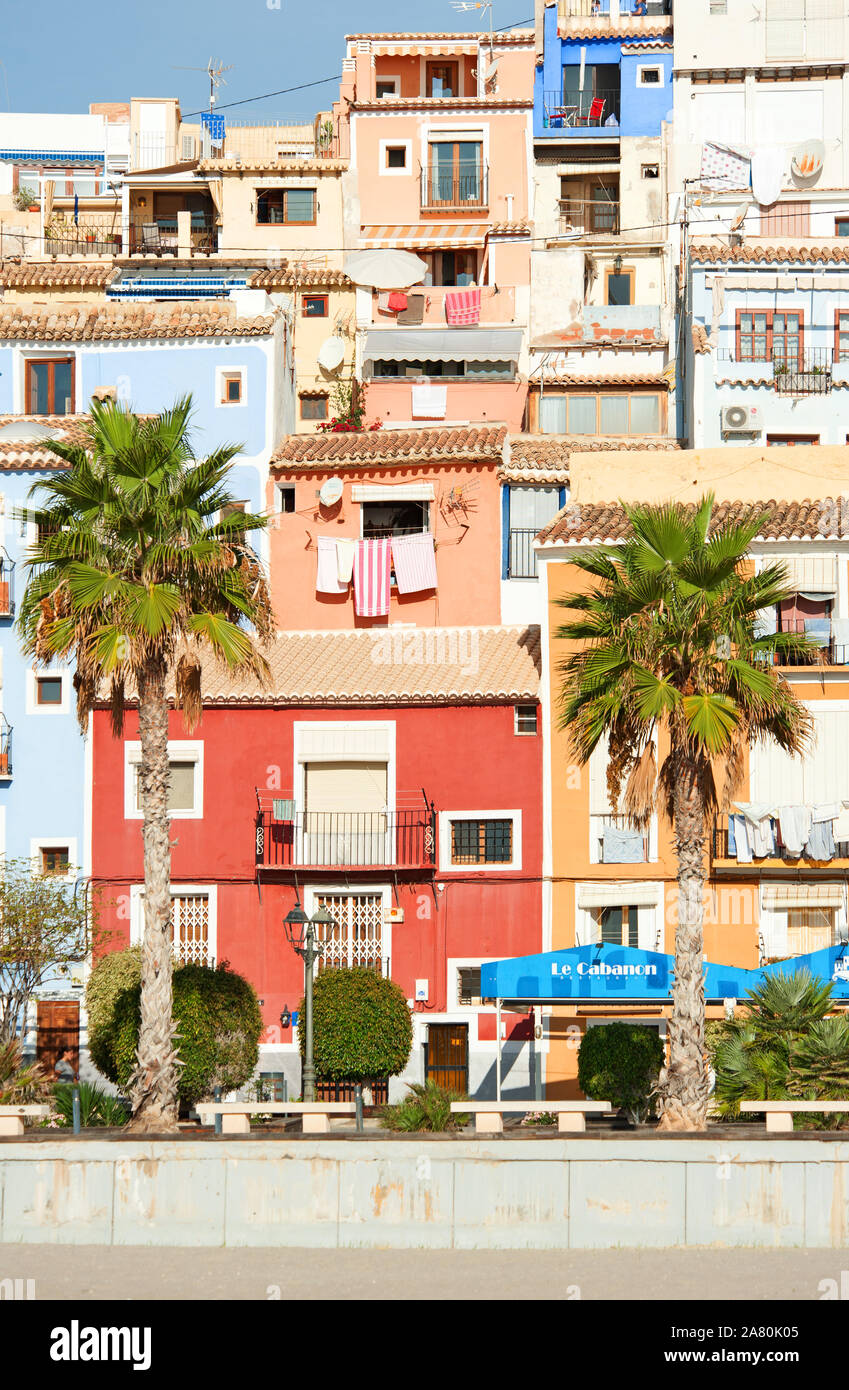 Colourful Beachfront Houses In Villajoyosa La Villajoyosa Alicante colourful-beachfront-houses-in-villajoyosa-la-villajoyosa-alicante