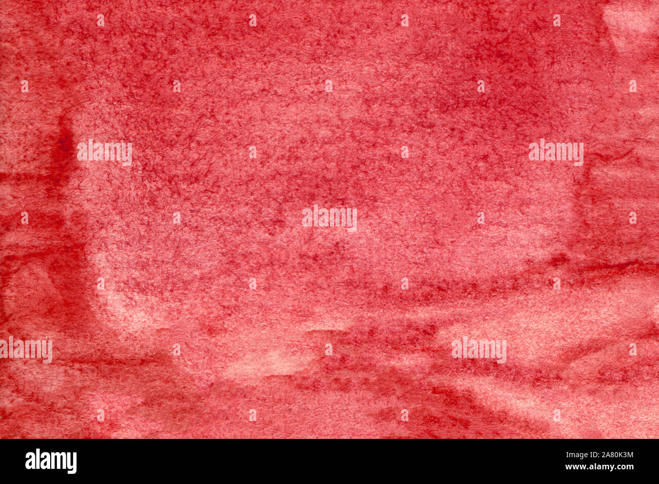 Handmade paper red watercolor surface. Abstract red ink spot textured ...