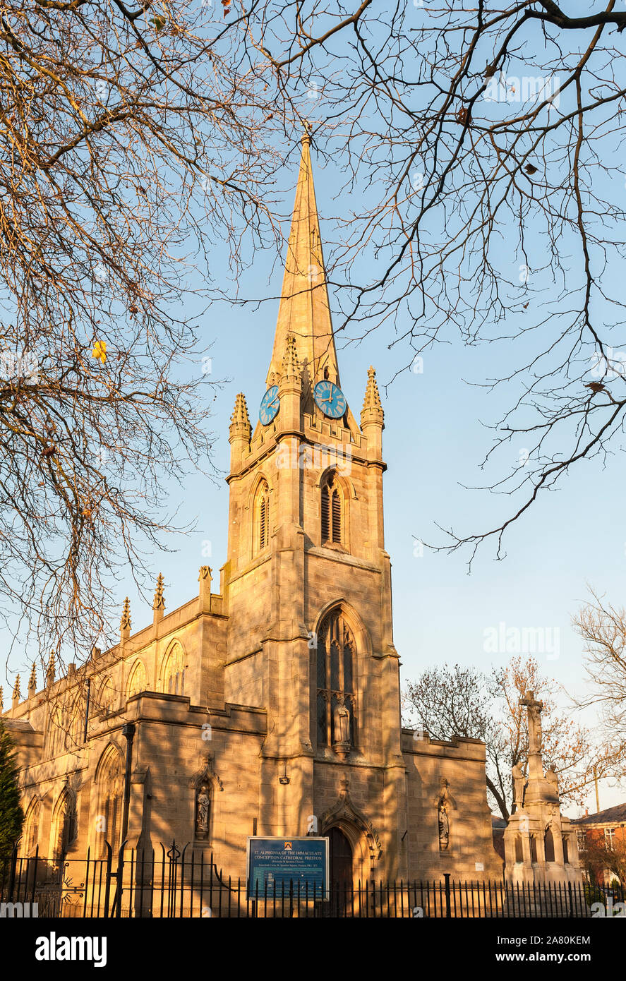 The old Catholic church of St Ignatius, Preston, Lancashire, UK. Now ...