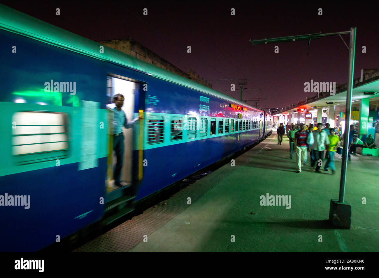 Railway Station at Bangalore, Karnataka, India Stock Photo - Alamy