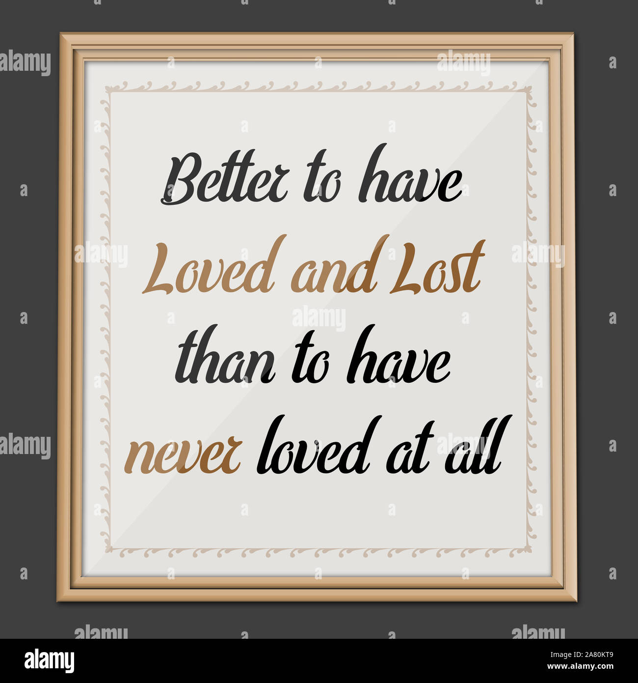 Motivation and Inspirational Quote Wall art Poster Stock Photo - Alamy