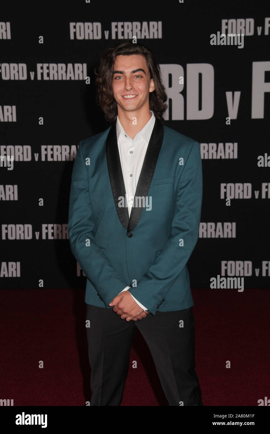 Larsen Deane 11/04/2019 The Special Screening of "Ford v Ferrari" held ...