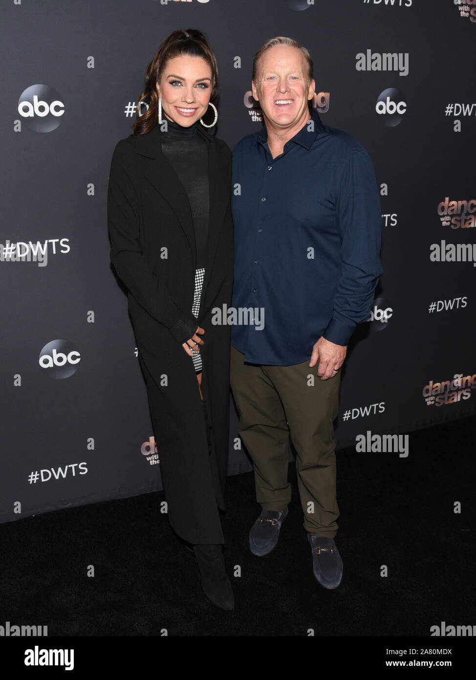 04 November 2019 - Los Angeles, California - Jenna Johnson, Sean Spicer ...