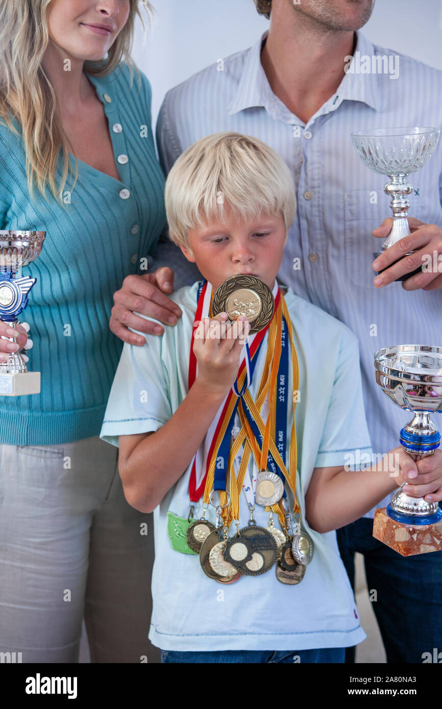 Proud parents sport hi-res stock photography and images - Alamy