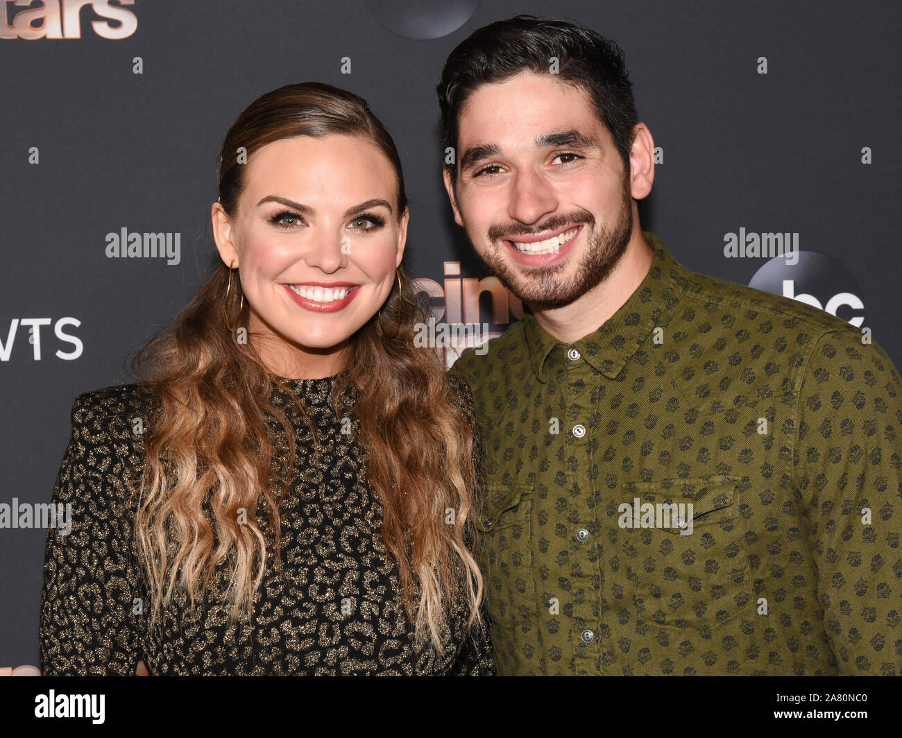 04 November 2019 - Los Angeles, California - Hannah Brown, Alan Bersten ...