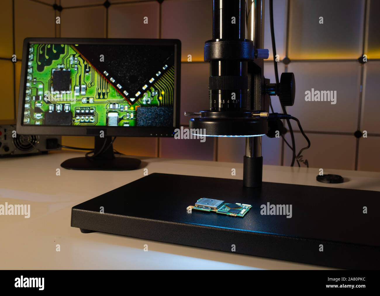 Silicon Microscope High Resolution Stock Photography and Images - Alamy