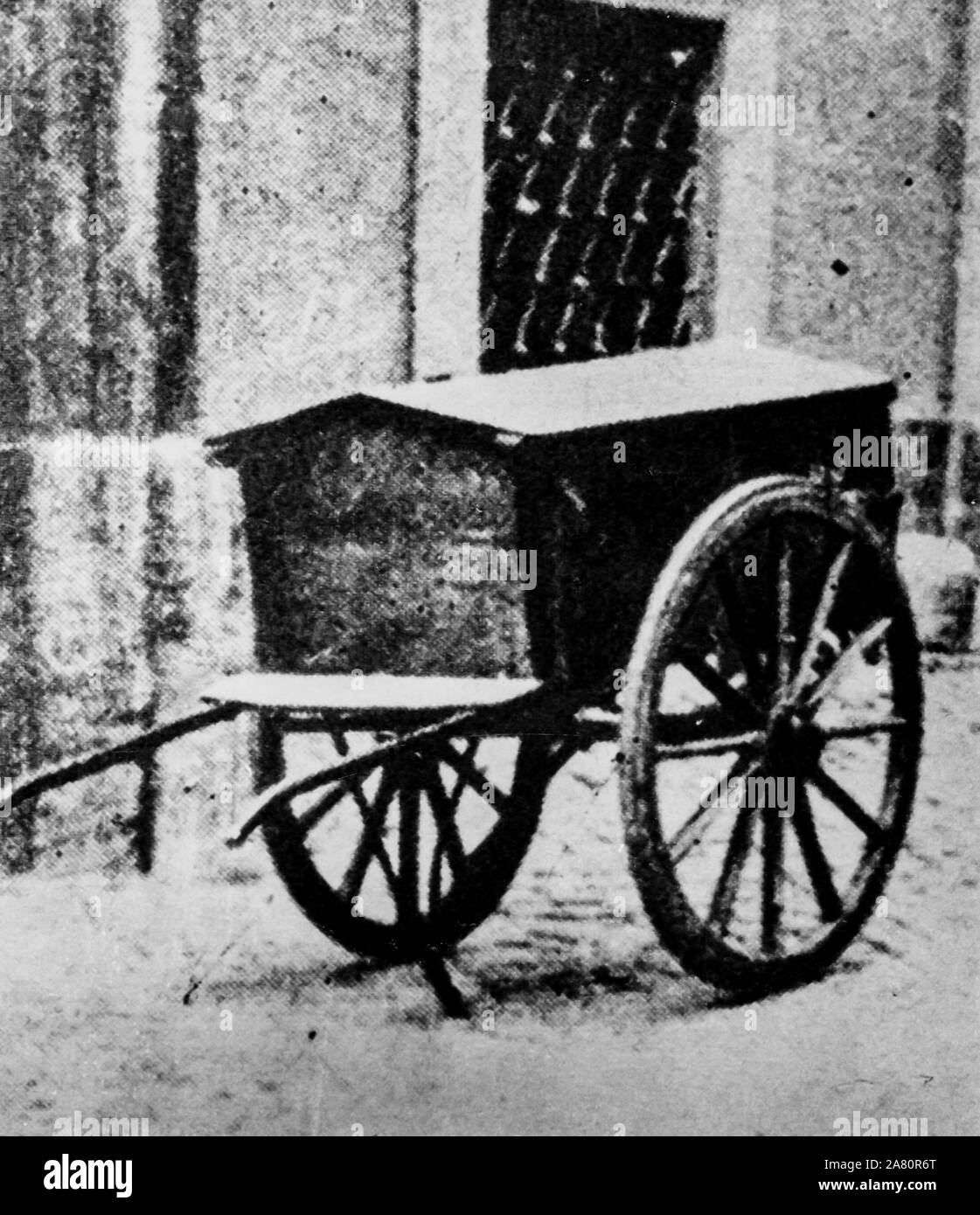 scavenger cart like the one that was used to transport the children to ...