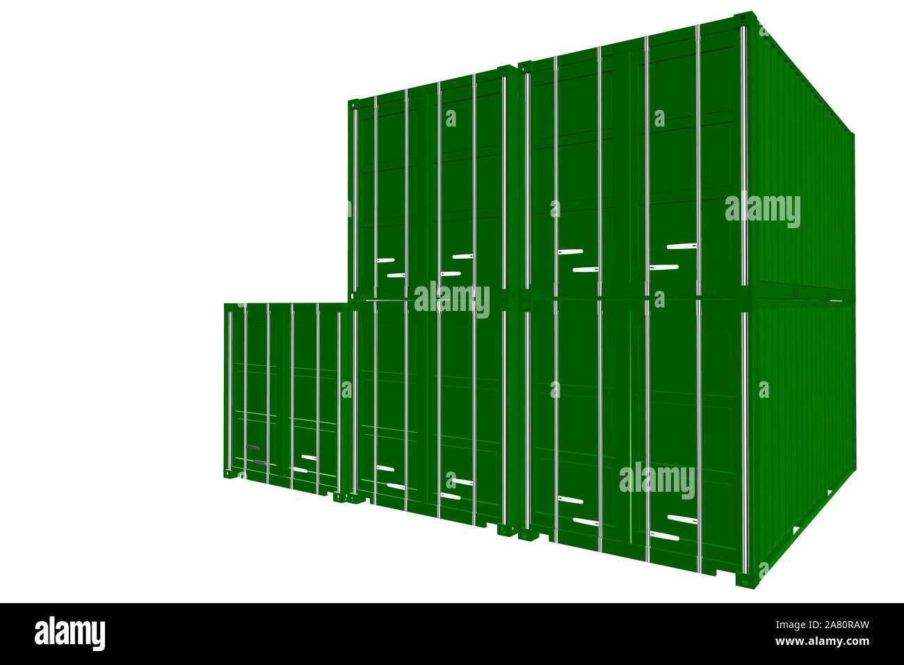 Container port cargo ship Cut Out Stock Images & Pictures - Alamy
