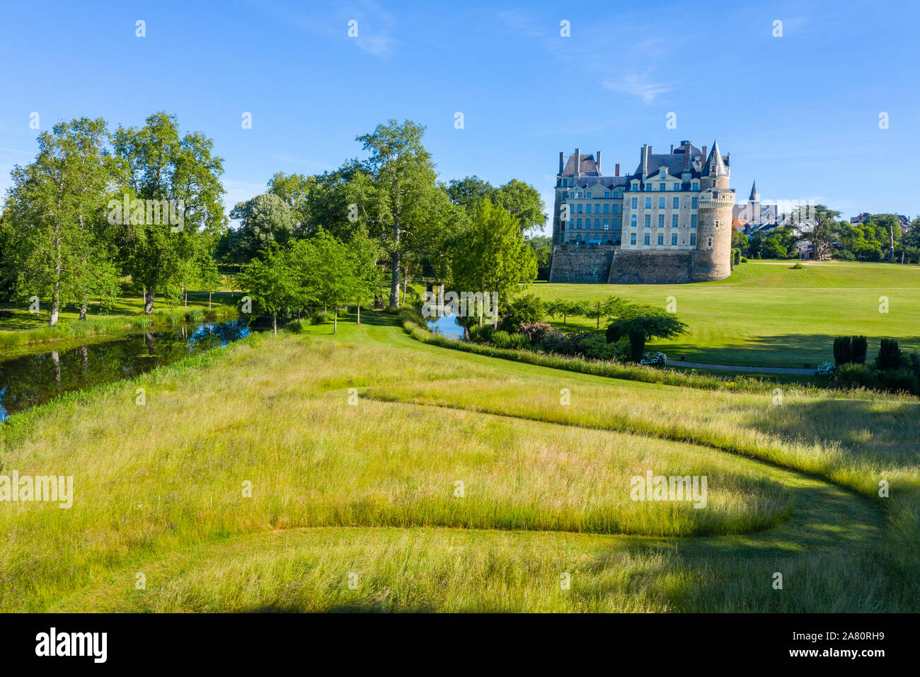 Brissac castle hi-res stock photography and images - Alamy