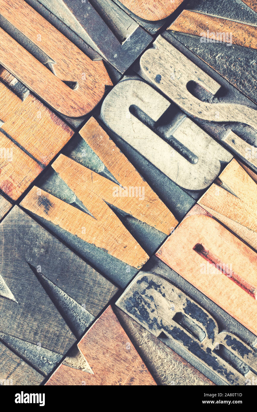 Wood printing blocks hi-res stock photography and images - Alamy