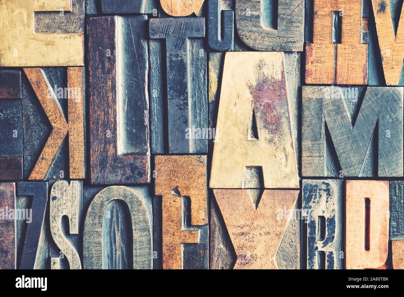 Letterpress blocks hi-res stock photography and images - Alamy