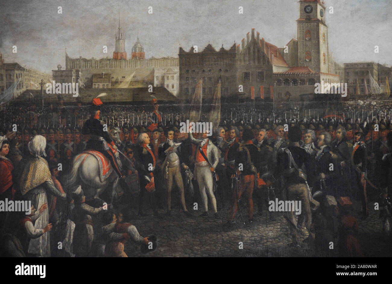 Tadeusz Kosciuszko (1746-1817). Polish General. Kosciuszko Oath, 1821 ...