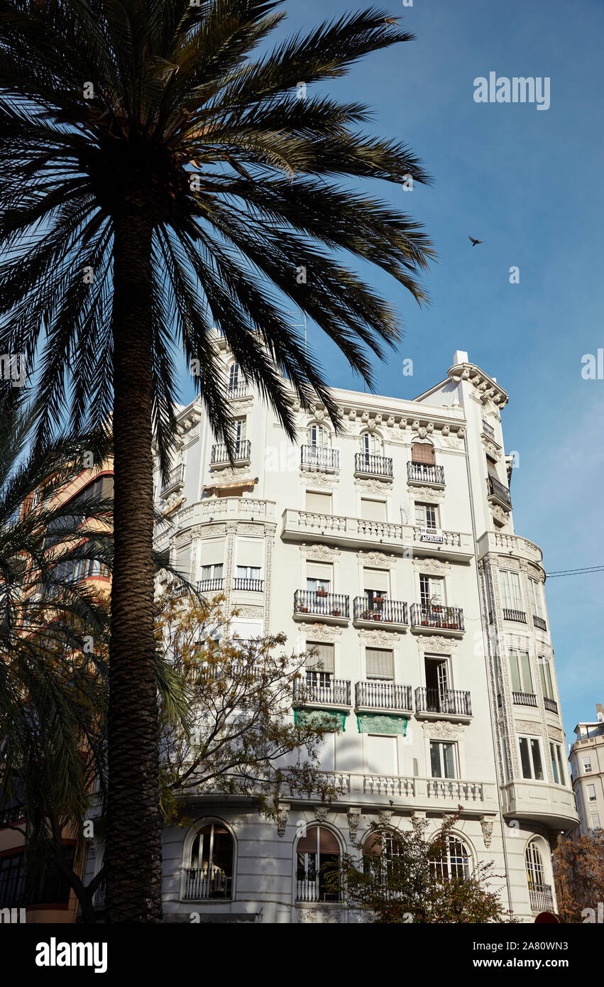 Valencia street view hi-res stock photography and images - Alamy