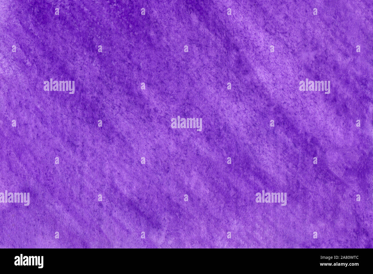 Watercolor violet background on paper. For design, decoration, surfaces ...