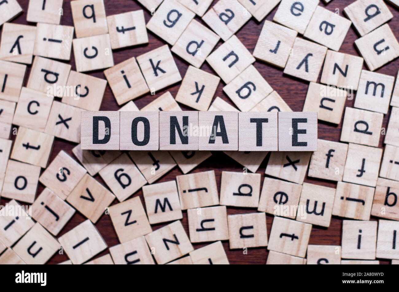 Donate word hi-res stock photography and images - Alamy
