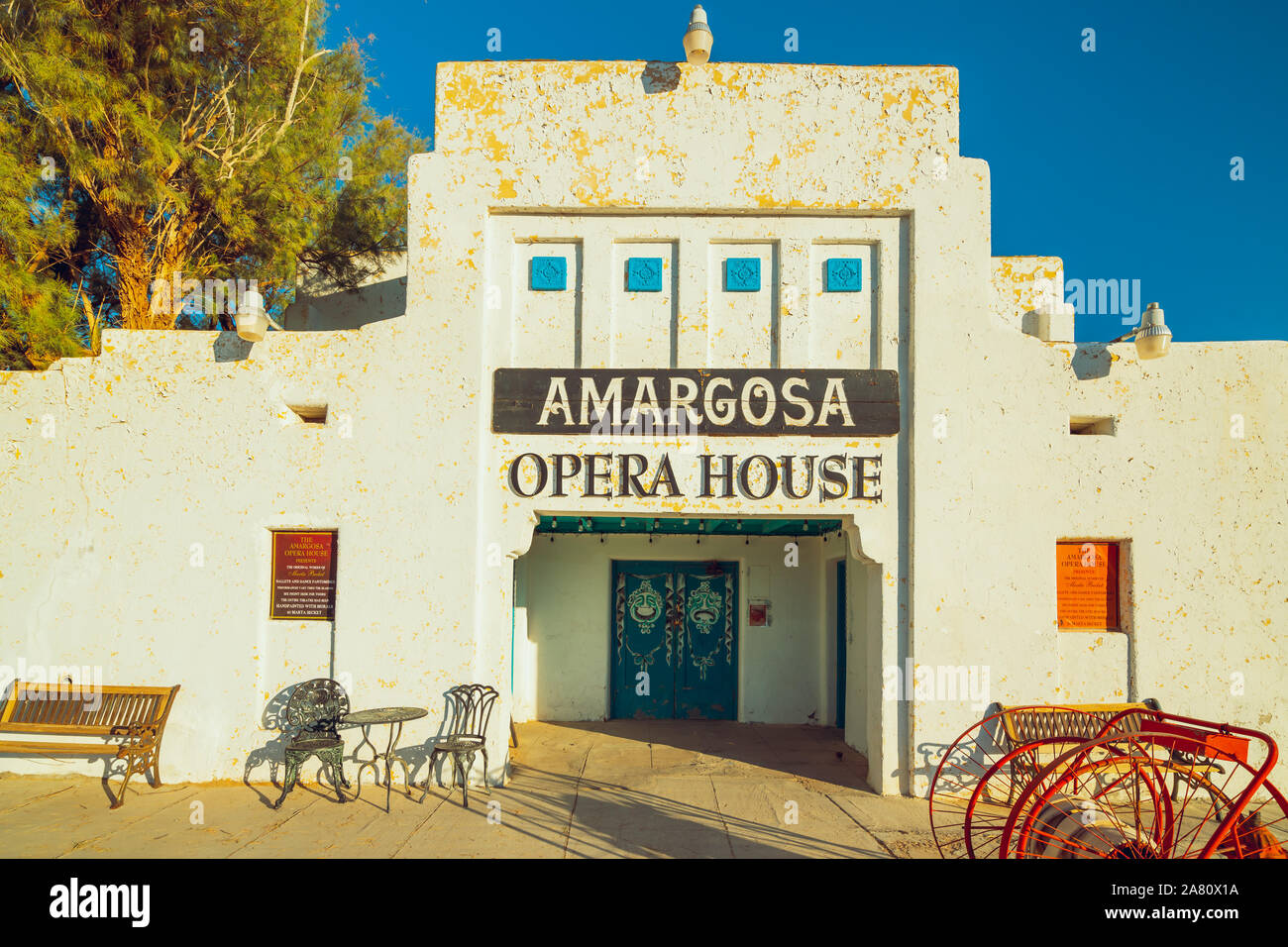 Amargosa opera house and hotel at death valley junction hi-res stock ...