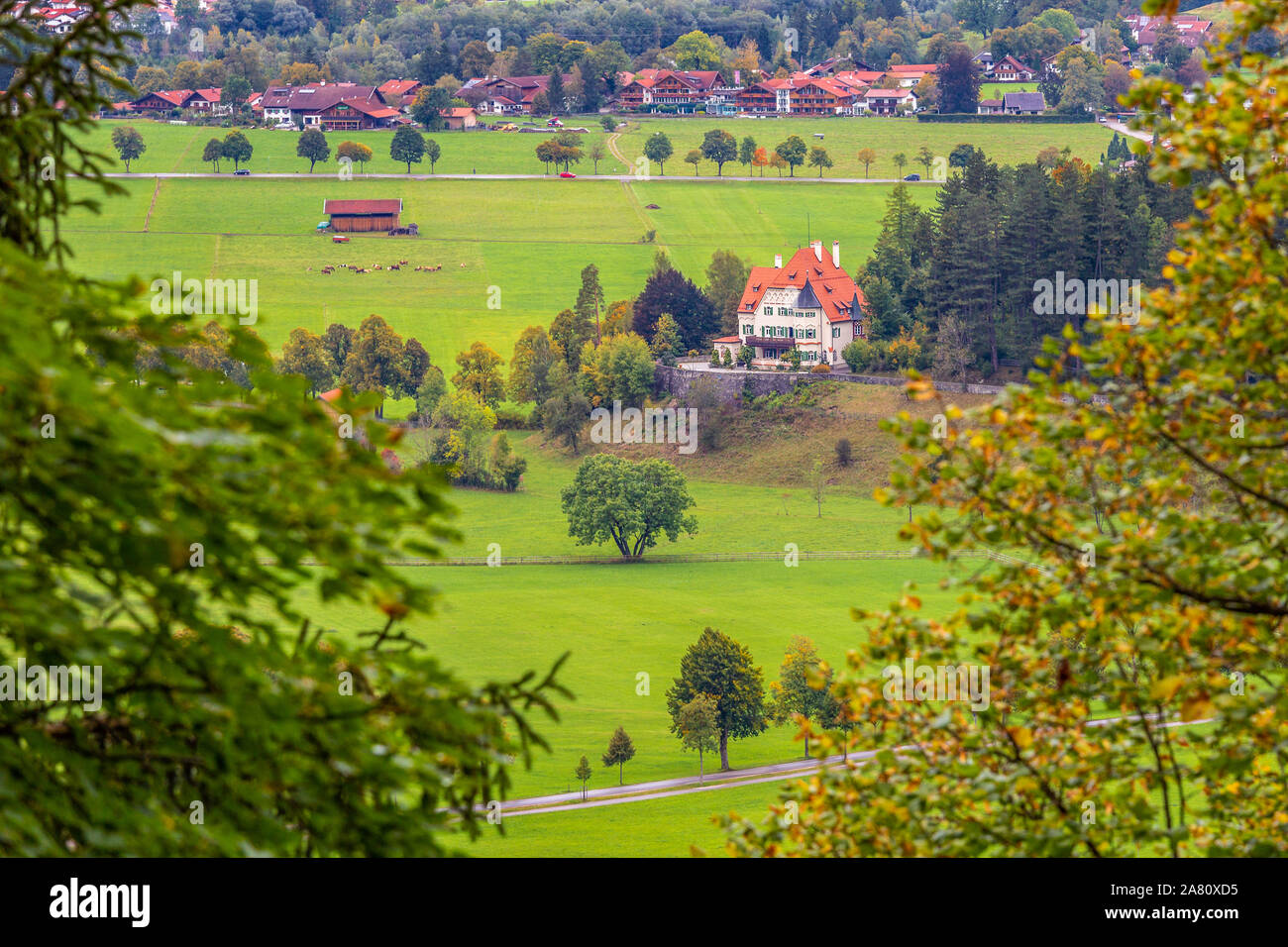 German alpine village hi-res stock photography and images - Alamy