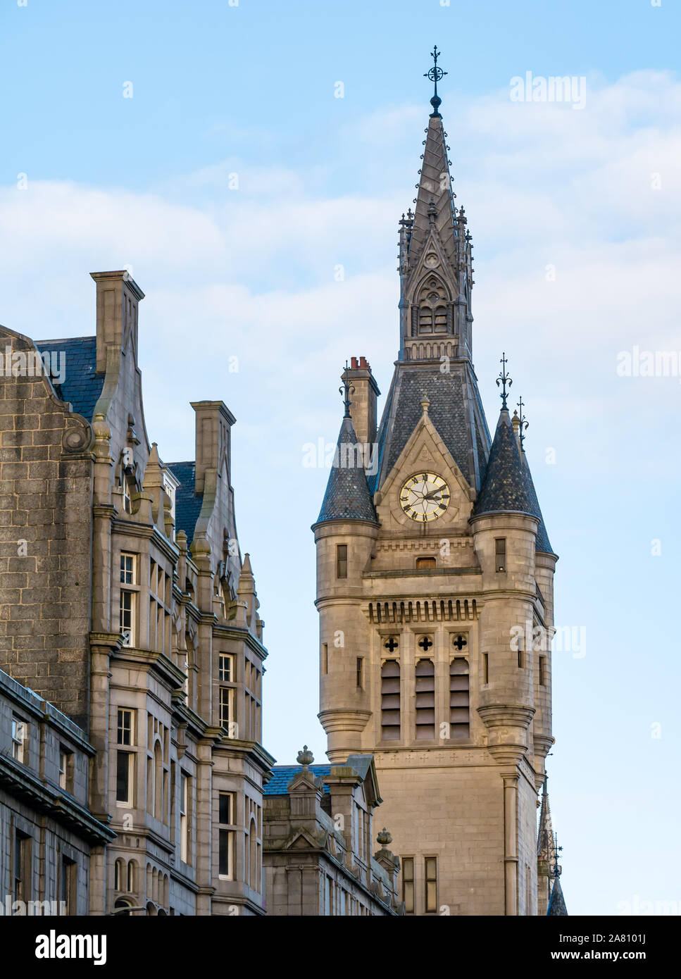 Granite classical style by James Burn, Aberdeen Sheriff Court and Town ...