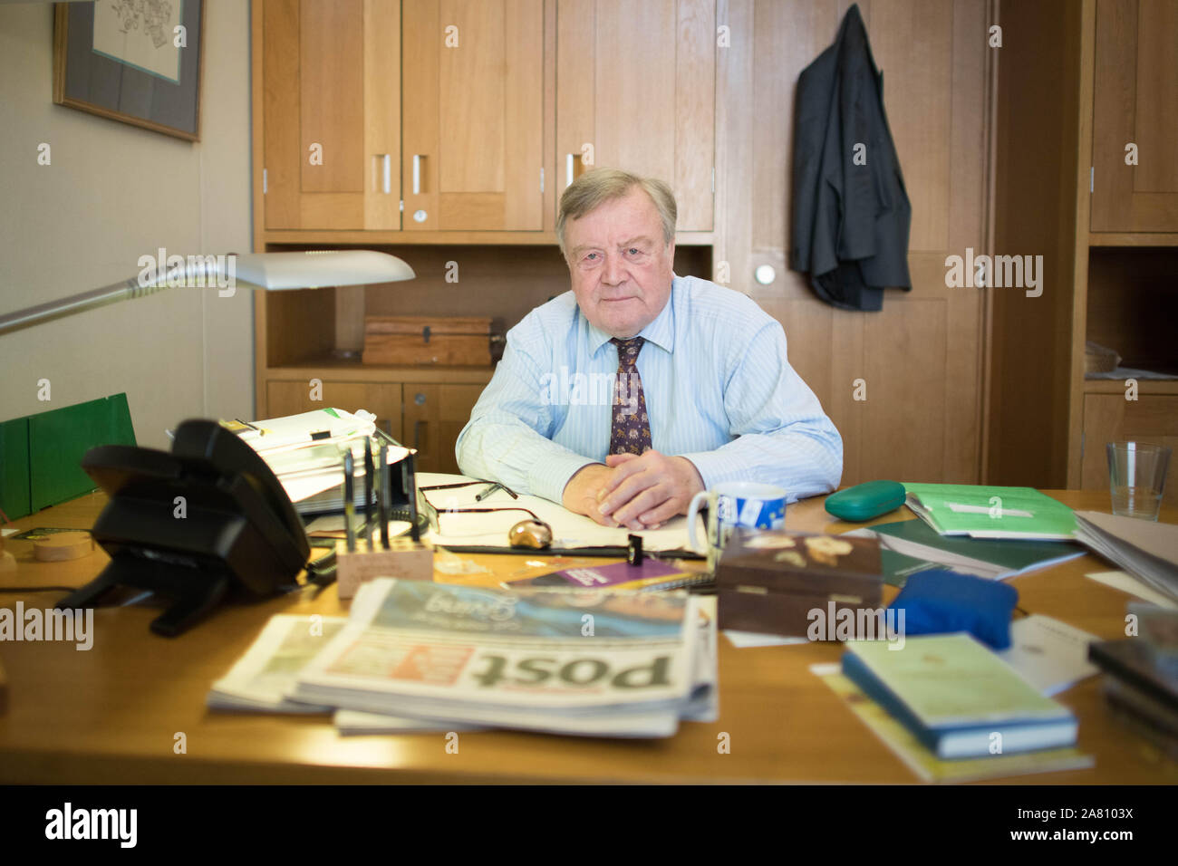 Kenneth Clarke, MP for Rushcliffe, and Father of the House in his ...