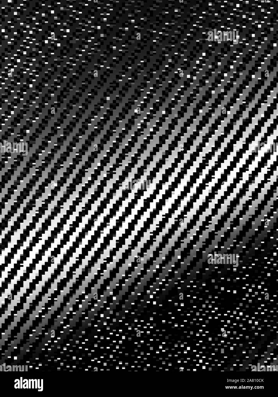 Metal pixel monochrome depth abstract unusual background Stock Photo ...