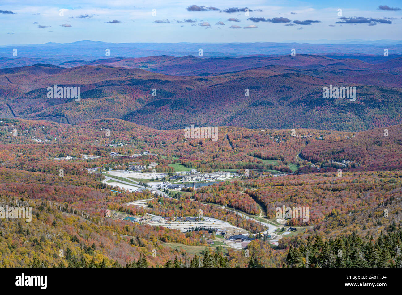 Fall colors in Vermont Stock Photo - Alamy
