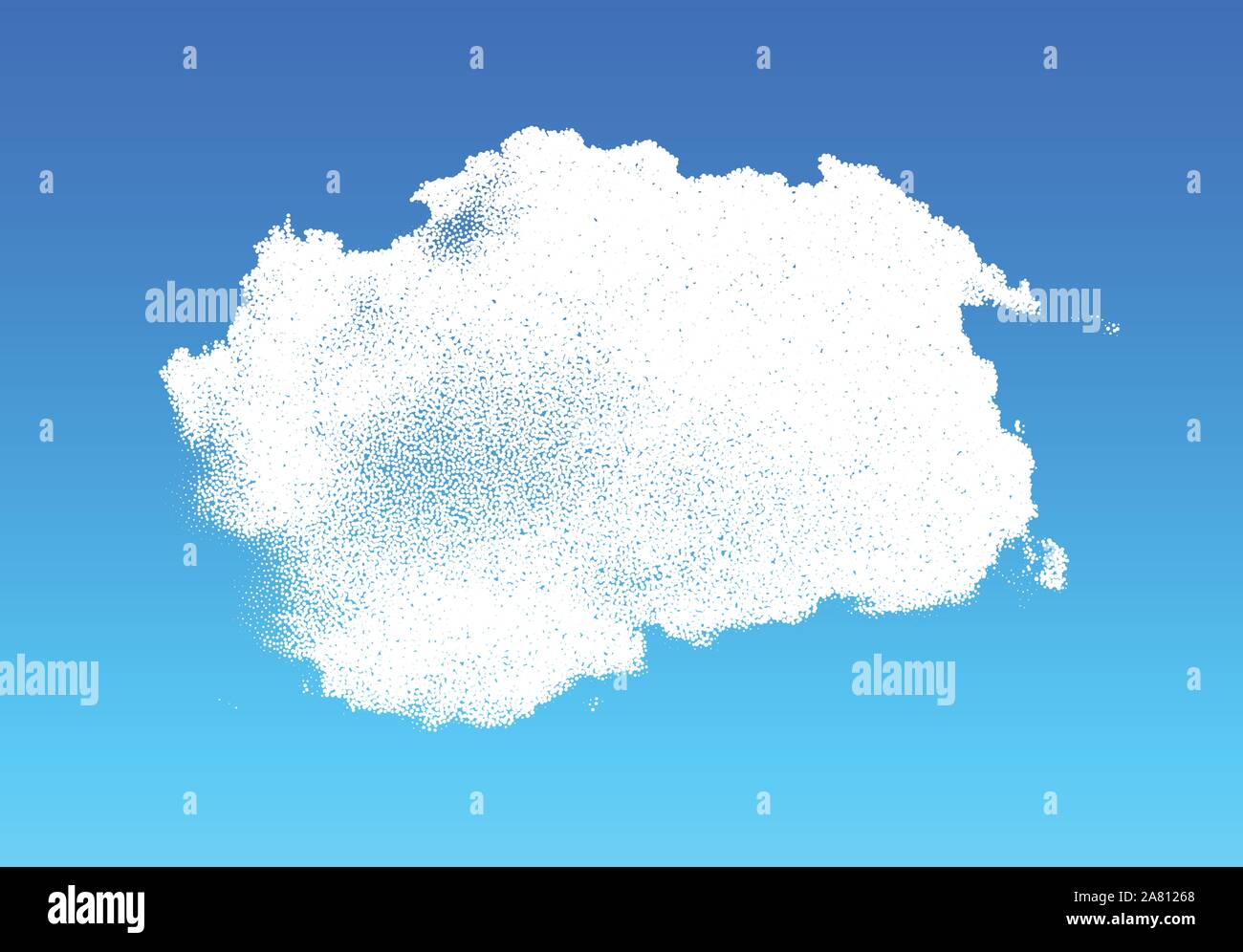 Scattered high cloud Stock Vector Images - Alamy