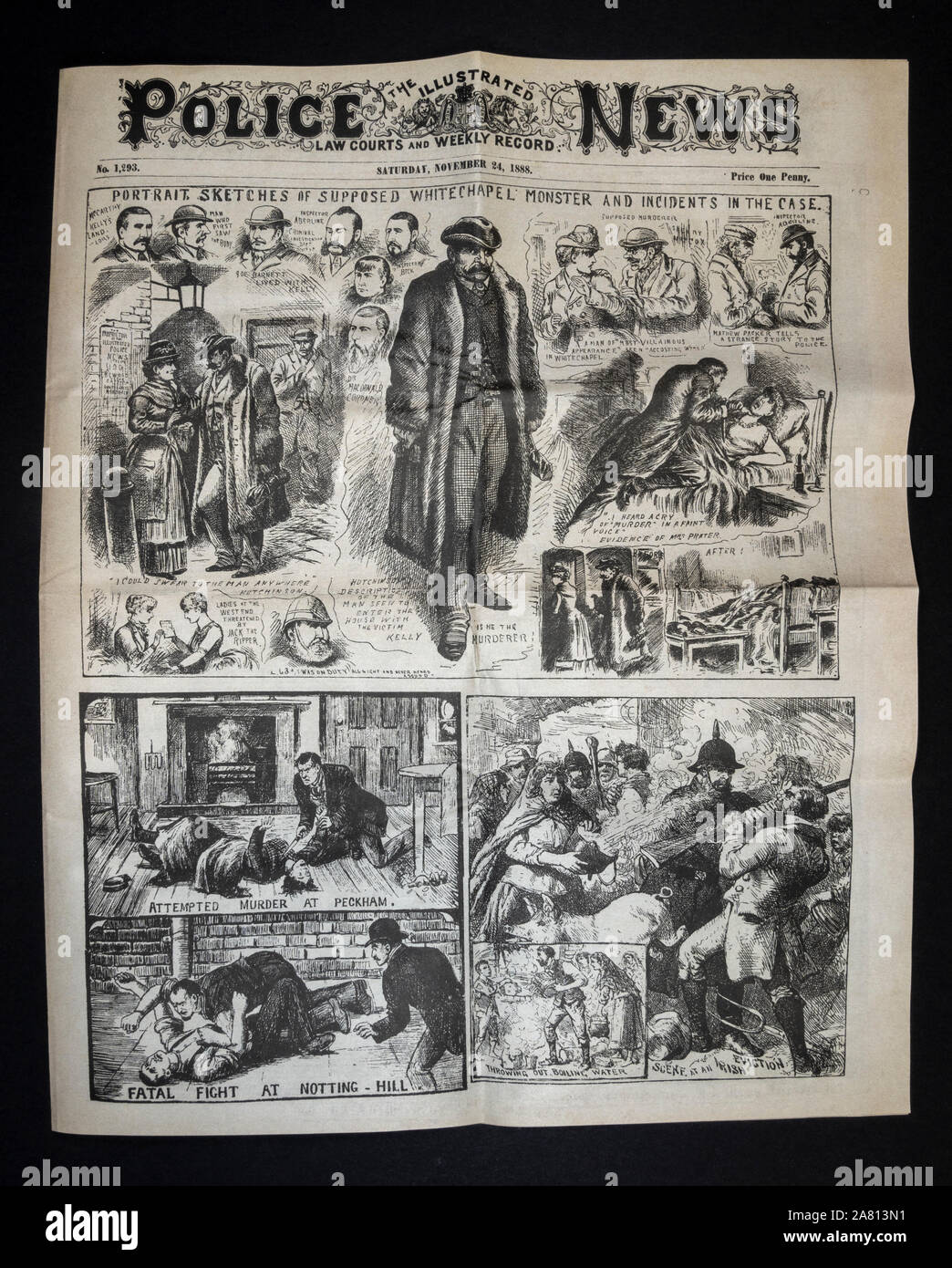 Illustrated police news 1888 hi-res stock photography and images - Alamy