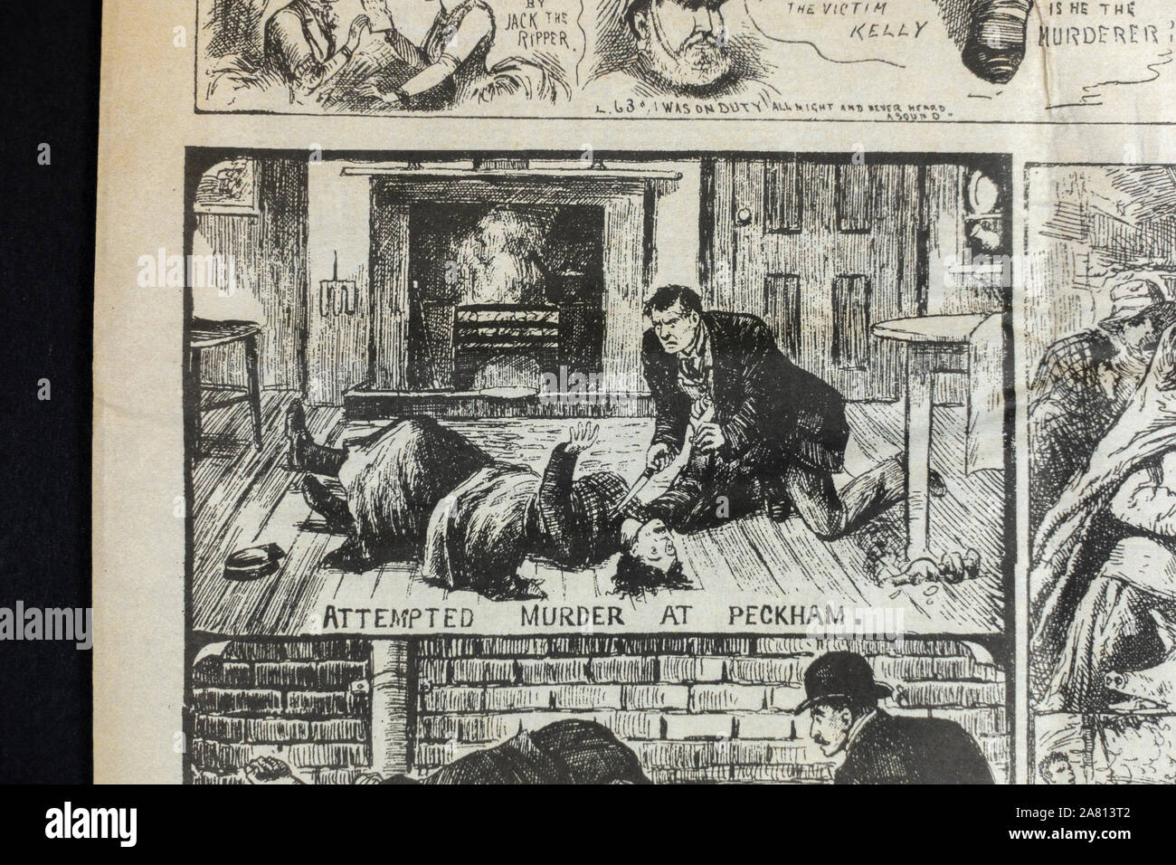 Jack the ripper 1888 news hi-res stock photography and images - Alamy