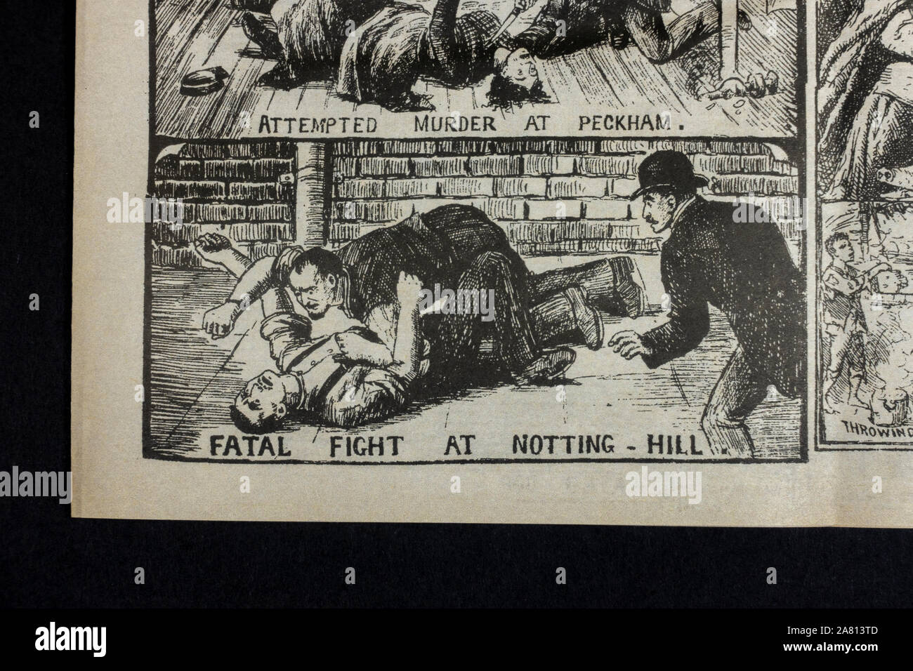 Jack the Ripper era newspaper (replica): Illustrated Police News (24th ...