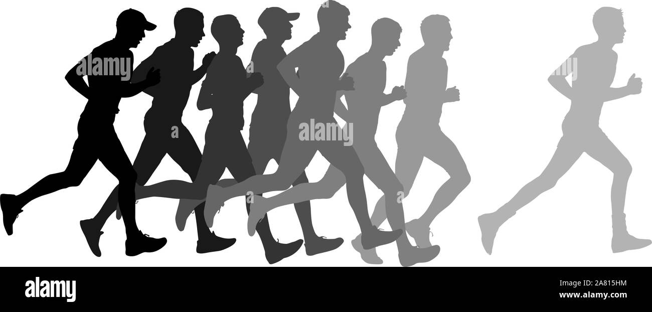 Men athletics runners on Cut Out Stock Images & Pictures - Alamy